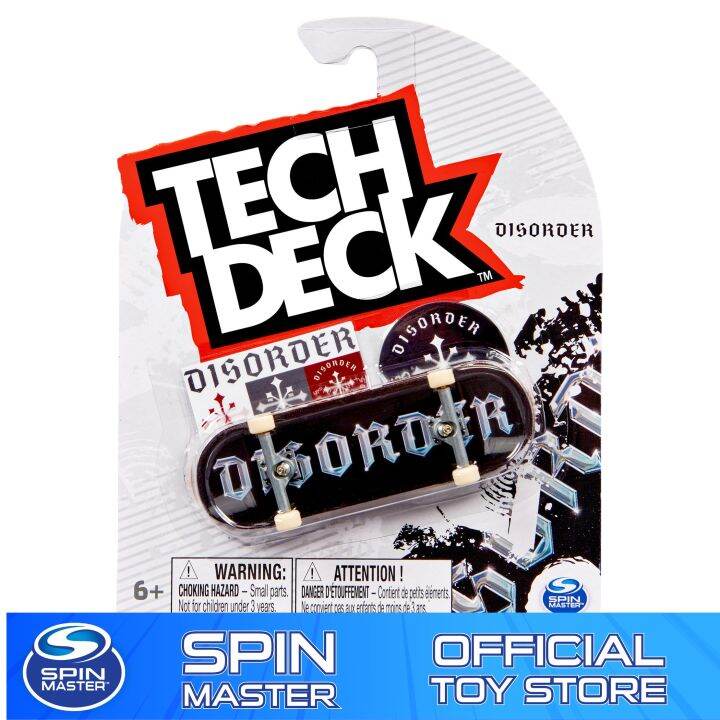 [Original] Tech Deck Single Pack Fingerboard - Disorder Team 01 Toys ...