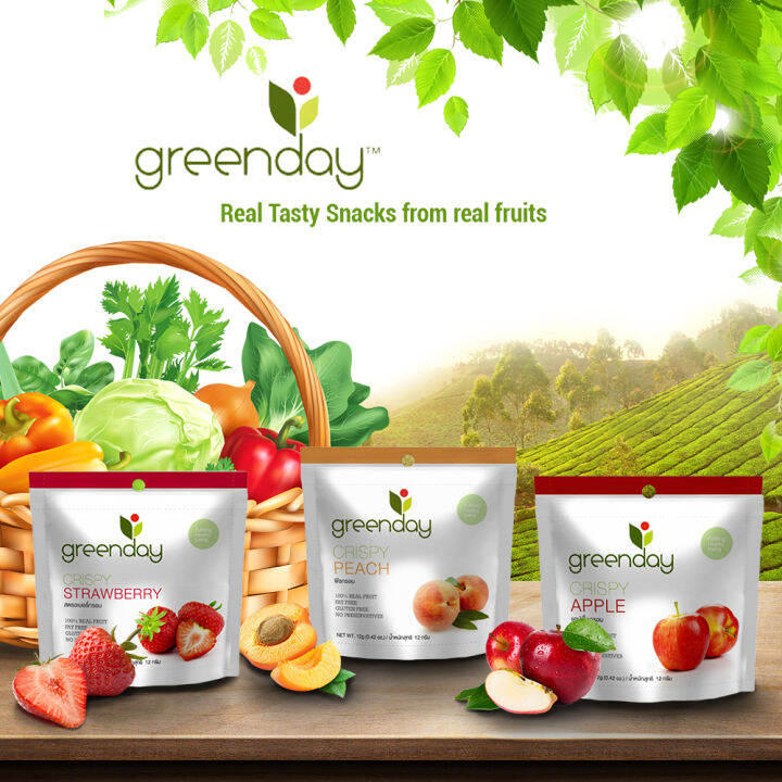 Snacks Strawberry,Peach,Apple (Freeze-Dried) Fruits Chips Thai Snack ...