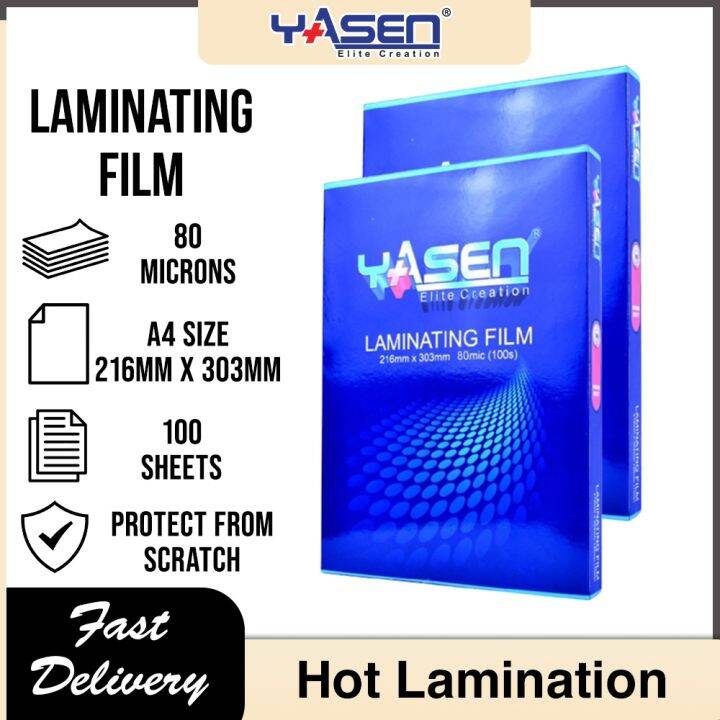 Sheets Laminating Film Protection for Photo Paper A4 (80 Microns ...