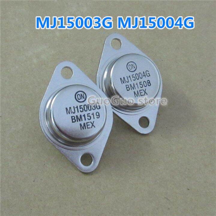 4ชิ้น MJ15003G MJ15004G TO-3 MJ15003 MJ15004เครื่องขยายเสียง ...