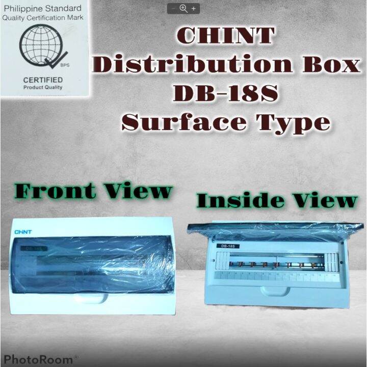 ☂Chint Distribution Box SURFACE TYPE DB-18S Module♤ | Lazada PH