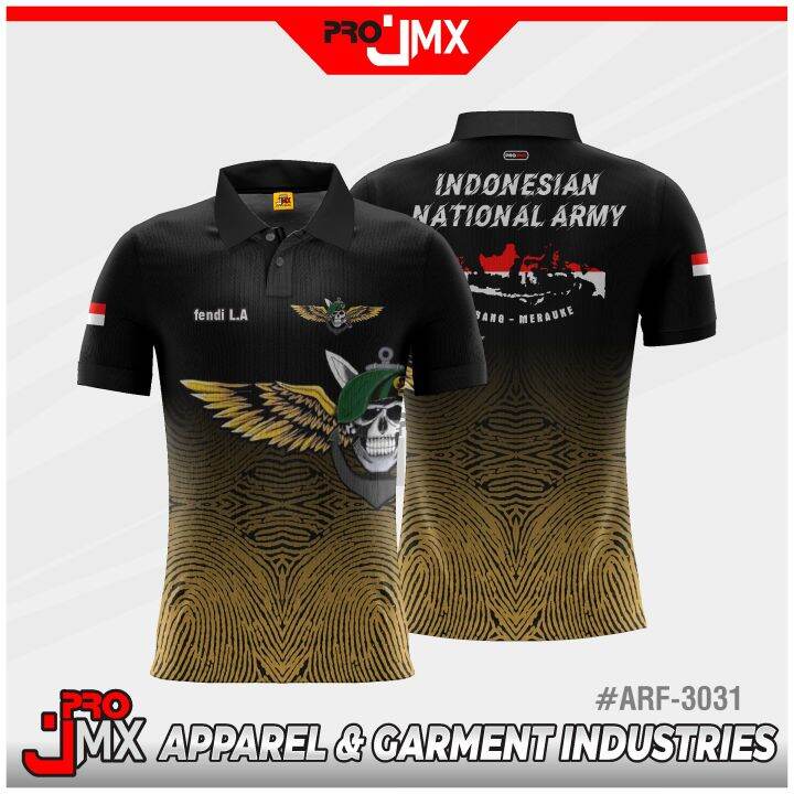 KAOS JERSEY MILITER | Lazada Indonesia