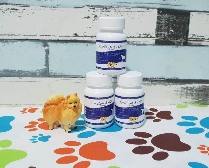 Pure Deep Sea Fish Oil Omega 3 Supplement for Dogs and Cats 30 soft ...