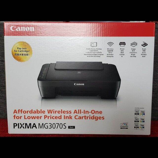 Canon Pixma MG3070S | Lazada