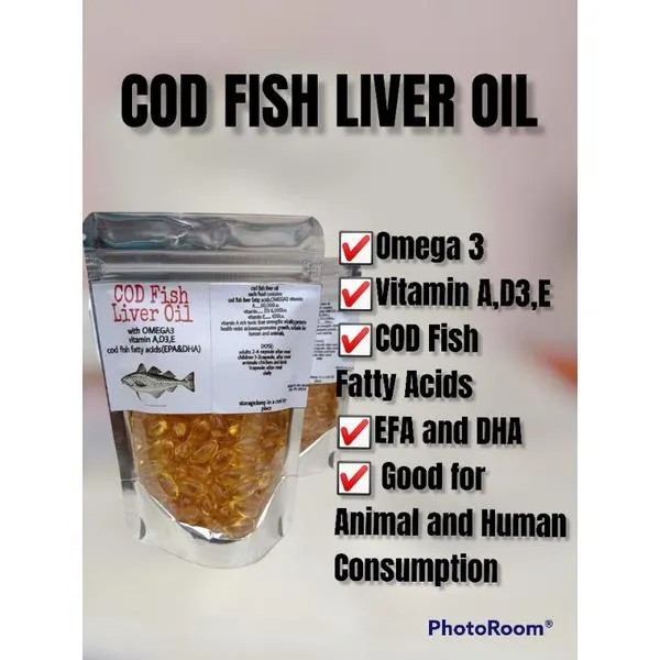 cod fish liver oil original/for humans/animals/chickens/pigeons/dogs ...