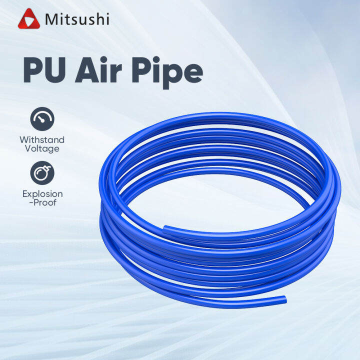 Mitsushi Pneumatic Polyurethane PU Hose 5*8mm PU Air Gas Pipe Air Hose ... Mitsushi Pneumatic Polyurethane PU Hose 5*8mm PU Air Gas Pipe Air Hose ...