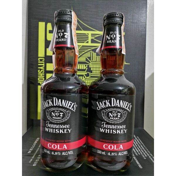 JACK DANIEL'S COLA 330ml | Lazada PH