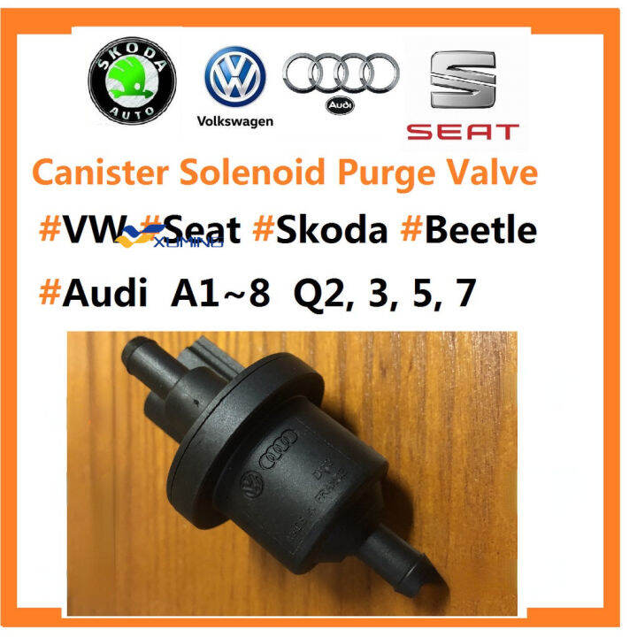 Xuming Original Canister Solenoid Purge Valve VW Audi Seat Beetle Skoda ...