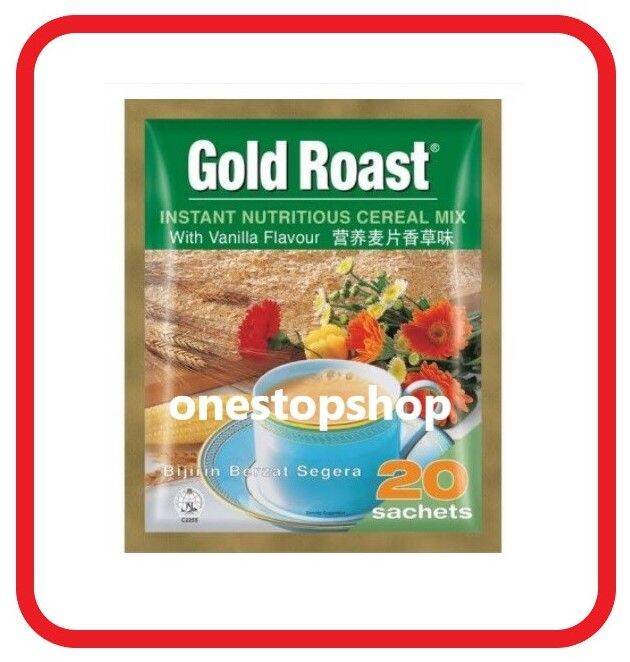 Gold Roast Instant Nutritious Cereal Mix Vanilla 30g x 20 | Lazada PH