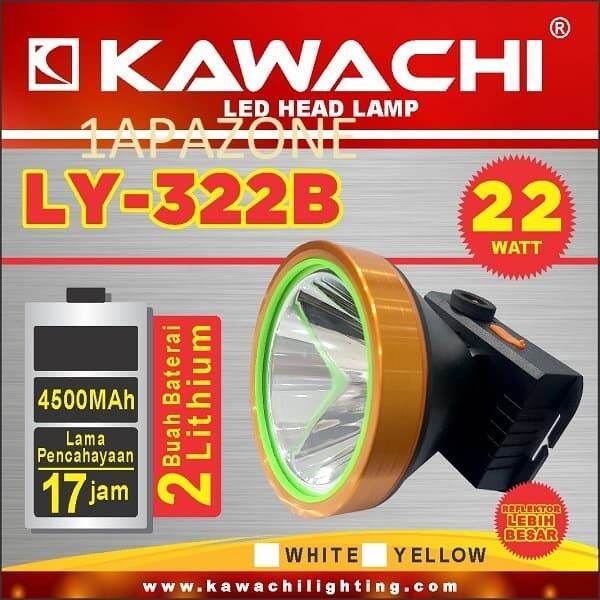 Senter kepala 22WATT (Led super headlight) LY-322B KAWACHI | Lazada Indonesia