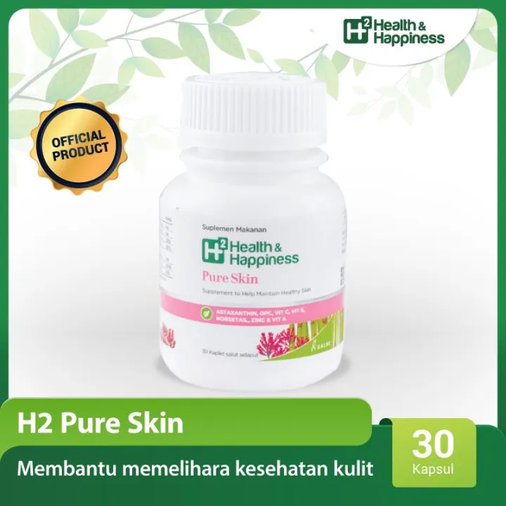 H2 - Pure Skin (Bottle 30 tablet) | Lazada Indonesia
