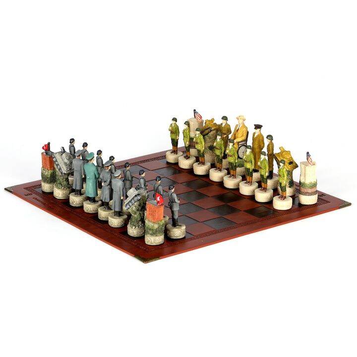 Historical Figures Theme Chess Painted Chess Piece Skin Board Go Chess ...