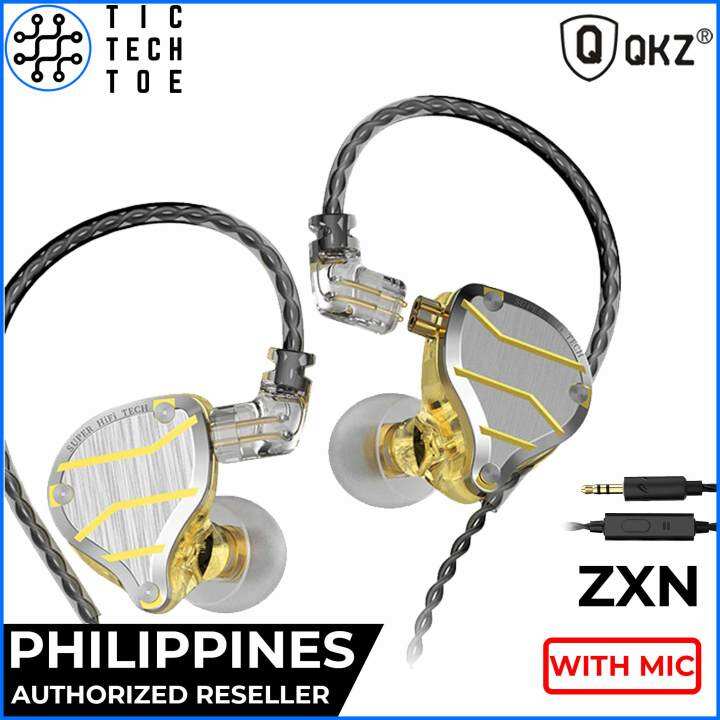 QKZ ZXN Metal HiFi 5 Dynamic + Balanced Hybrid Audio Driver IEM ...