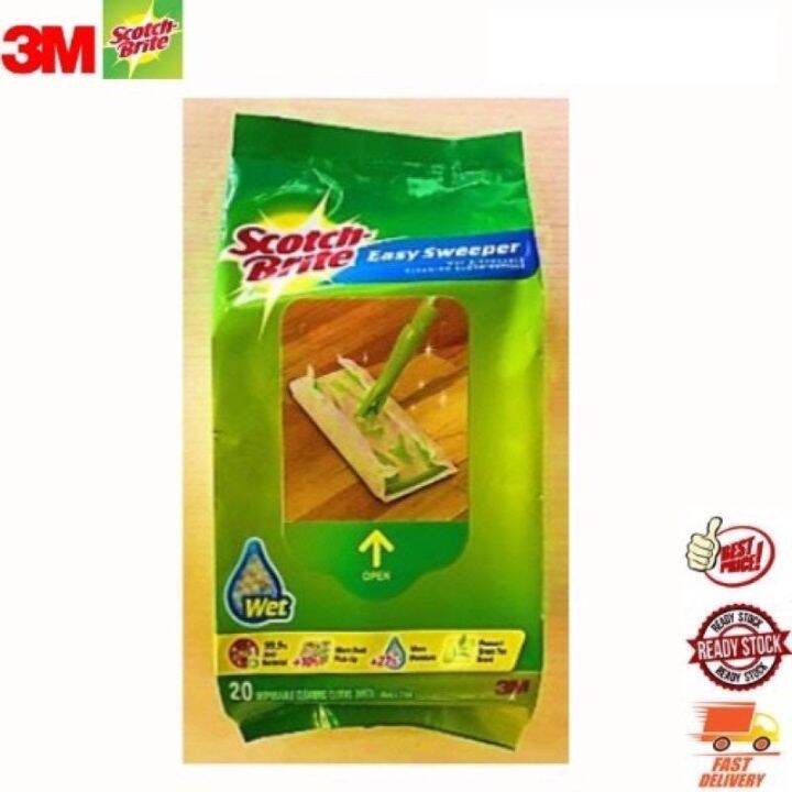 3M Scotch Brite - Easy Sweeper Mop Wet Refill | Lazada
