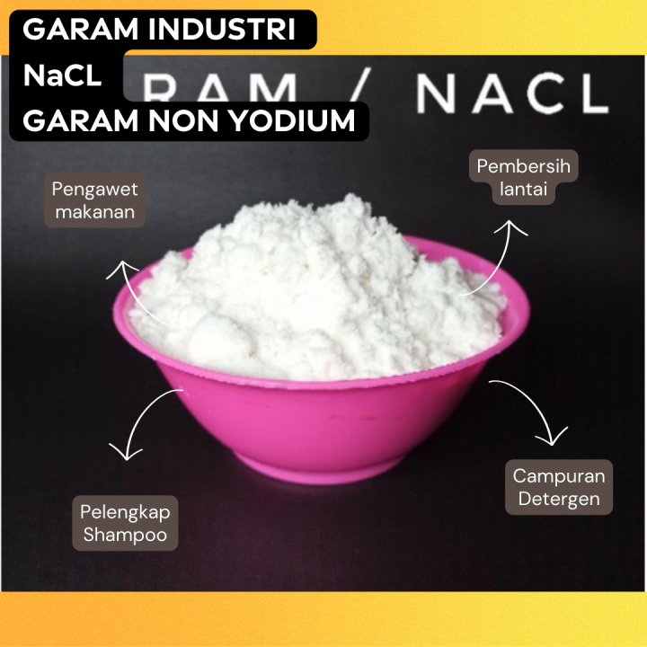 Pembersih Laundry Garam Industri , Nacl , Non Yodium , Krosok , Natrium ...
