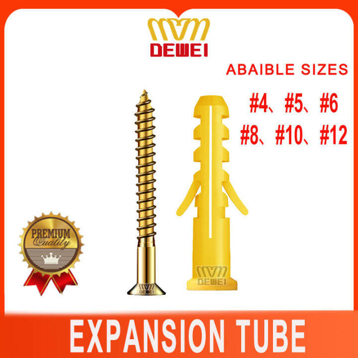 PVC Tox Plug Plastic Anchor Wall plastic tox #4 #5 #6 #10 #12 TINGI BOX ...