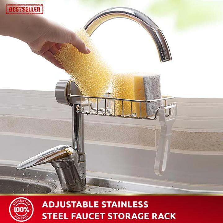 Stainless Steel Faucet Storage Rack at Barbara Bowles blog