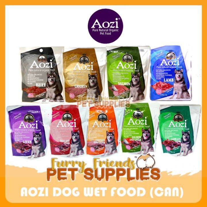 AOZI DOG WET FOOD IN POUCH (Pure Natural Organic) 100g | Lazada PH