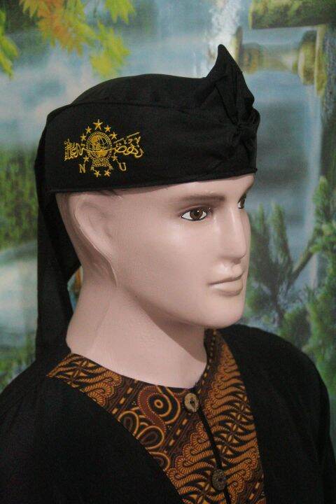 iket kepala sunda jawa blangkon DEWASA /totopong/mahkuta wangsa tradisional dll model ATAS TUTUP ...