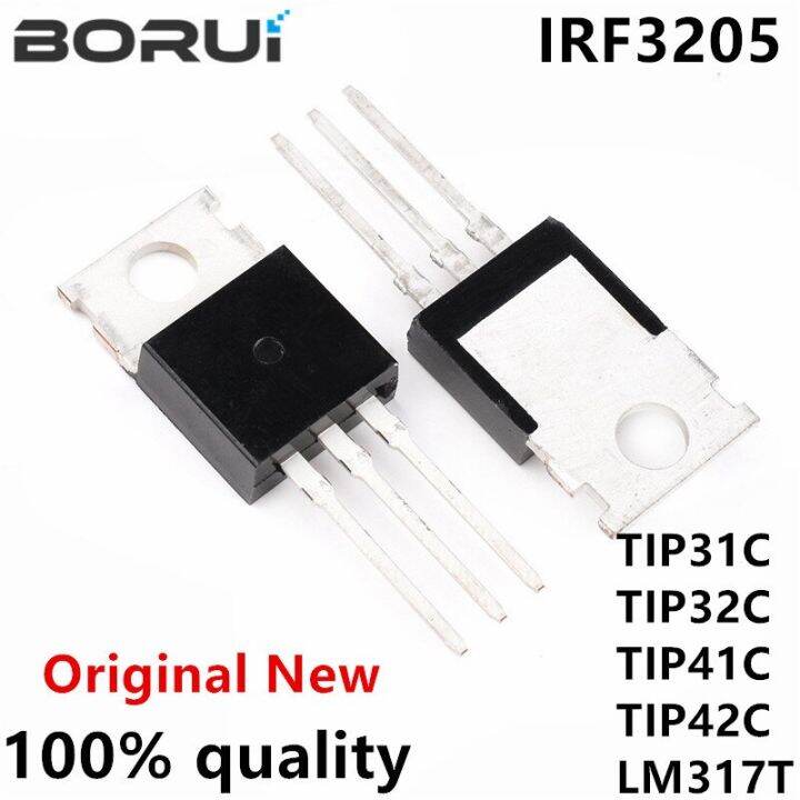 10 Buah TIP31C TIP32C TIP41C TIP42C LM317T IRF3205 TIP31 TIP32 TIP41 ... 10 Buah TIP31C TIP32C TIP41C TIP42C LM317T IRF3205 TIP31 TIP32 TIP41 ...