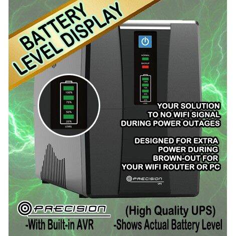 Precision 650va UPS LED | Lazada PH