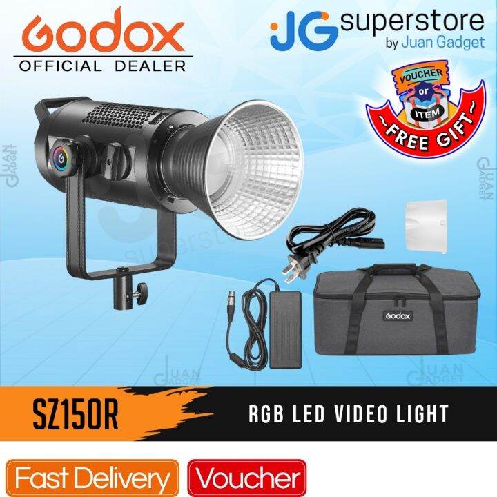 Godox SZ150R 150W Bi-Color Zoomable RGB Video Light 2800K-6500K for ...