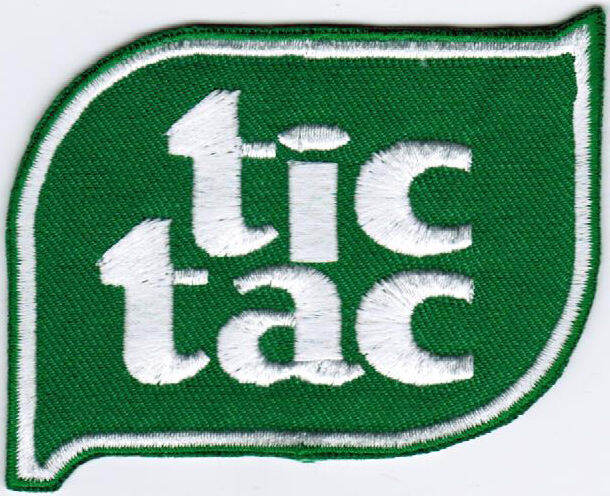 Tic Tac F1 Car Racing Badge Iron On Embroidered Patch | Lazada