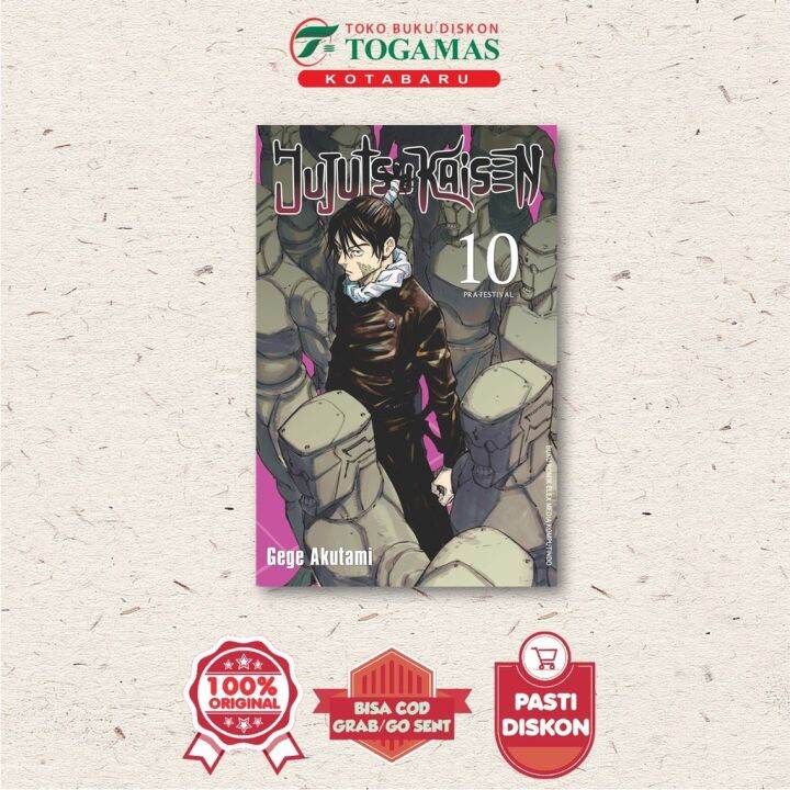 JUJUTSU KAISEN 10 - GEGE AKUTAMI | Lazada Indonesia