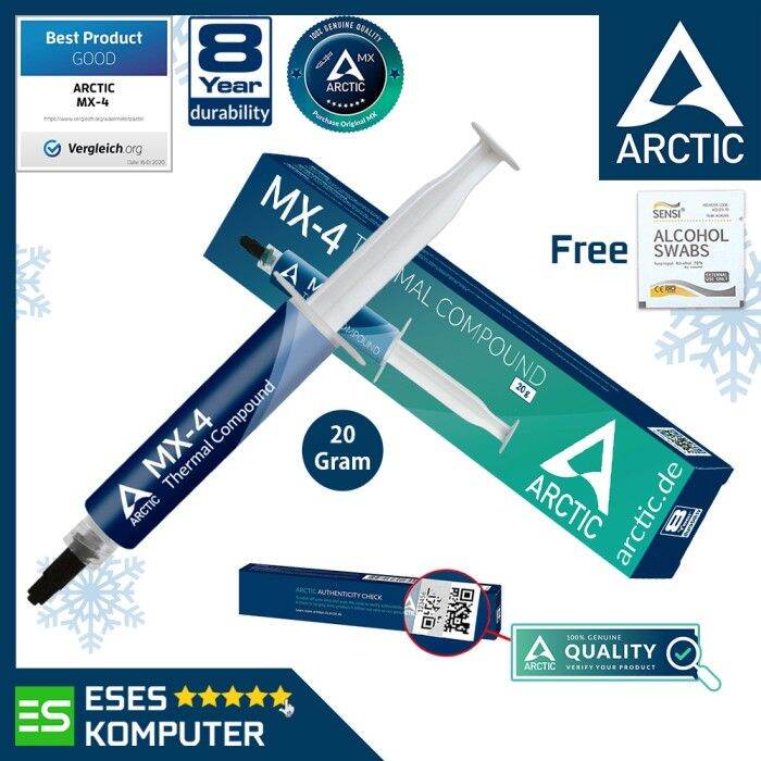 Thermal Paste ARCTIC COOLING MX-4 20 Gram / 20G - Highest Durability ...