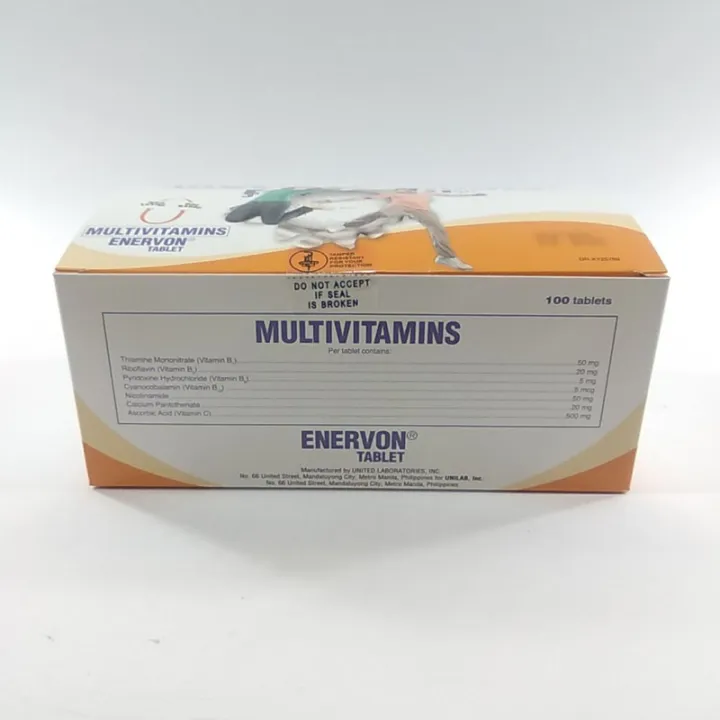 Enervon Tablet 100s | Lazada PH