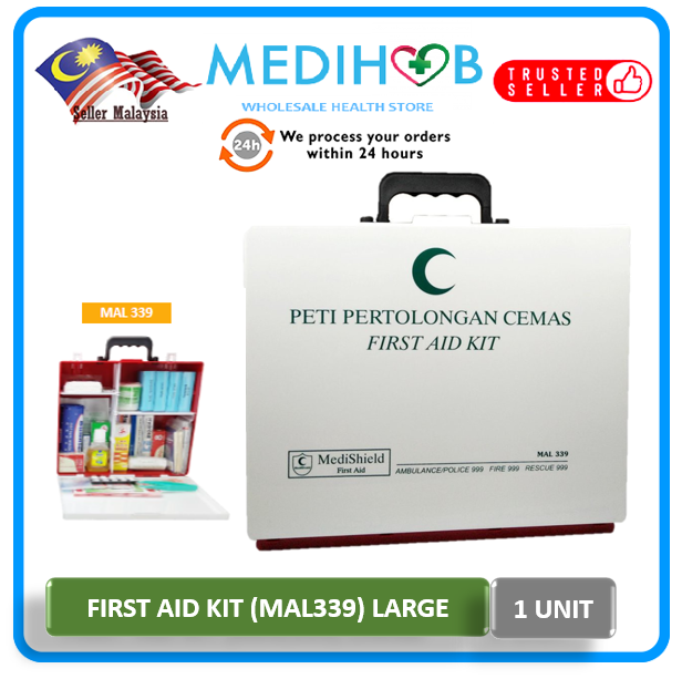 MediShield First Aid Kit Equipped MAL 339 | Lazada