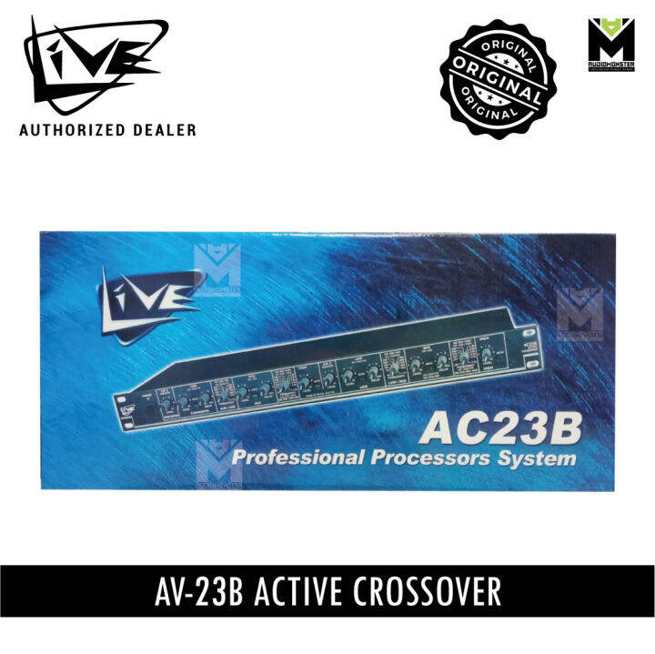 Live AC23B 2/3 way 4/5 Mono Active Crossover Processor System | Lazada PH