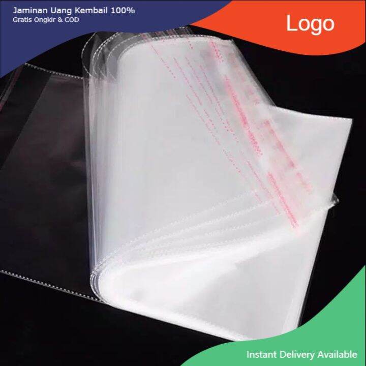 Opp Plastik Uk.17x25 Tebal 03 isi -+ 100 Lembar / Plastik Opp Undangan ...