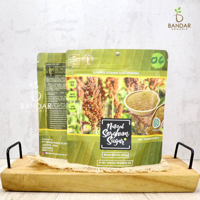 Organic Center - Gula Sorghum 250gr / Natural Sorghum Sugar Low GI ...