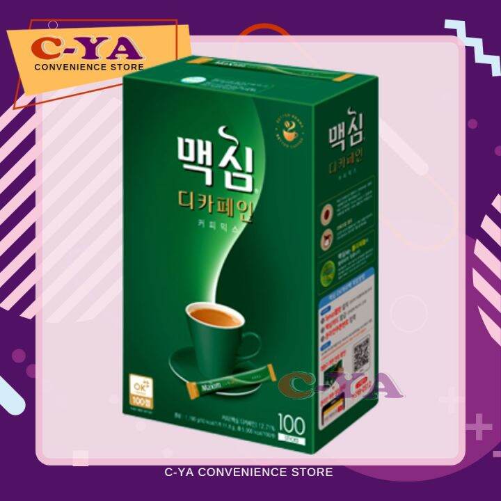 Dongsuh Maxim Decaffeinated Coffee Mix 1.2kg (12g × 100s) | Lazada PH