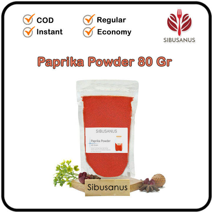 Paprika Bubuk 80gr - Paprika Powder 80 Gram | Lazada Indonesia