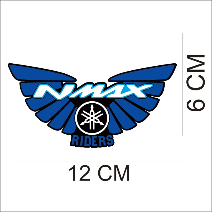 stiker sticker yamaha nmax riders | Lazada Indonesia