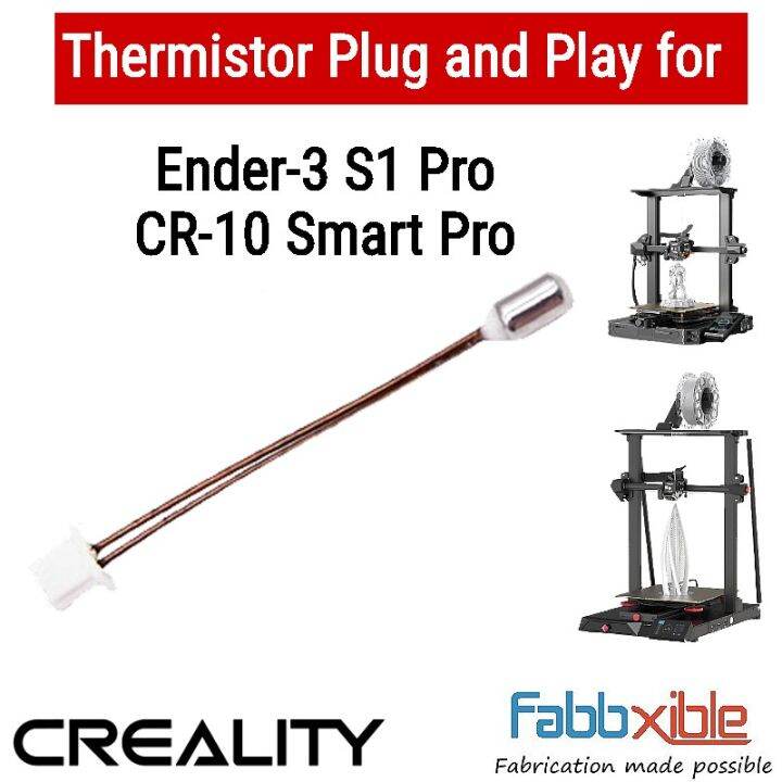 Thermistor Plug and Play for Ender-3 S1/ CR-10 Smart Pro 3D Printer ...
