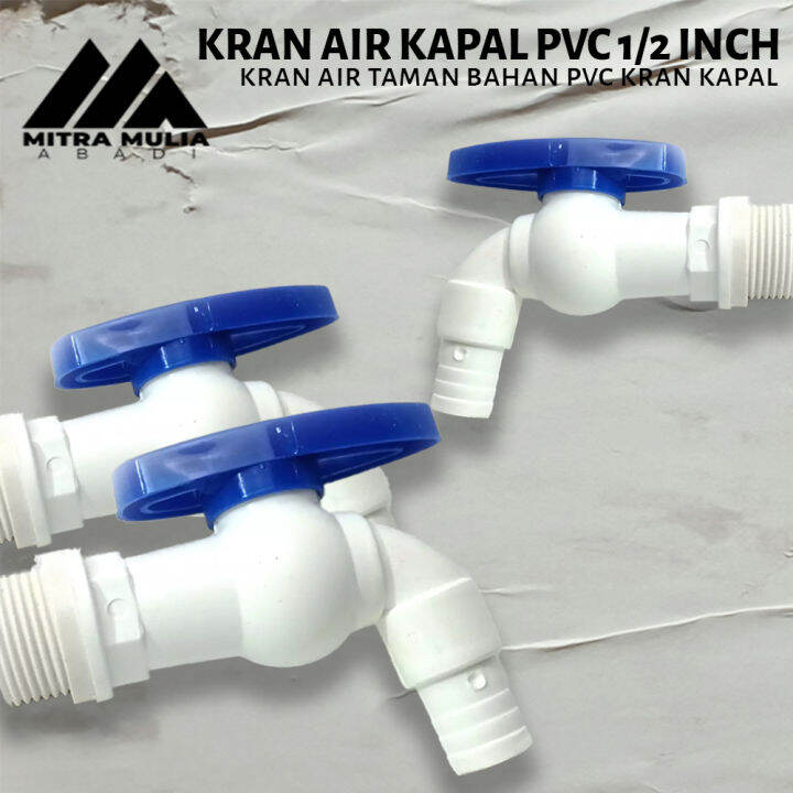 Kran Air Pvc 1/2 Inci l Keran Tembok l Taman | Lazada Indonesia