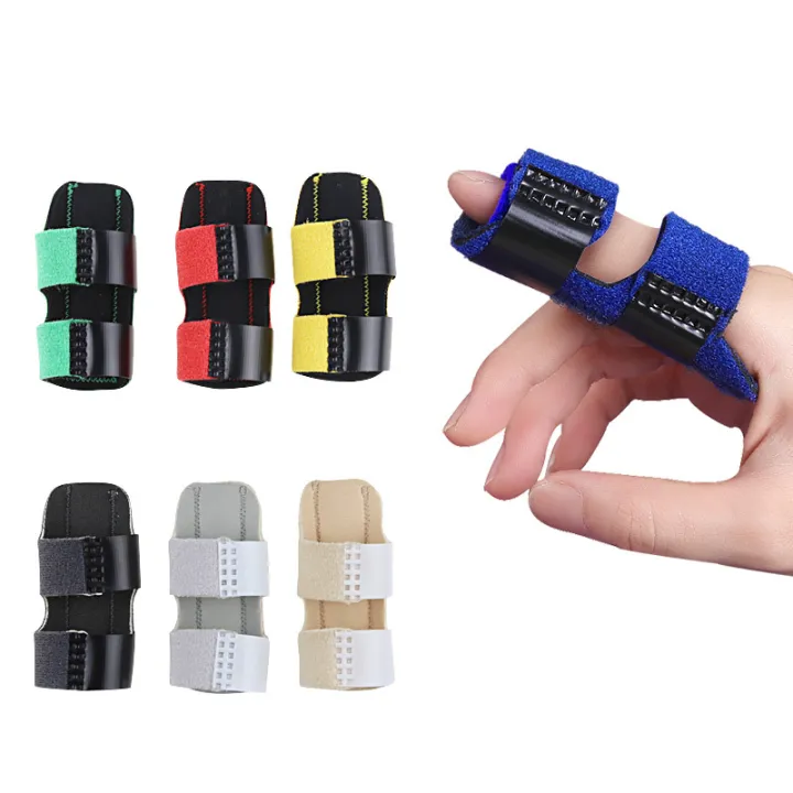 Eooshop Finger Guard Finger Splint ชุดปรับที่รองรับนิ้ว Splint สำหรับ ...