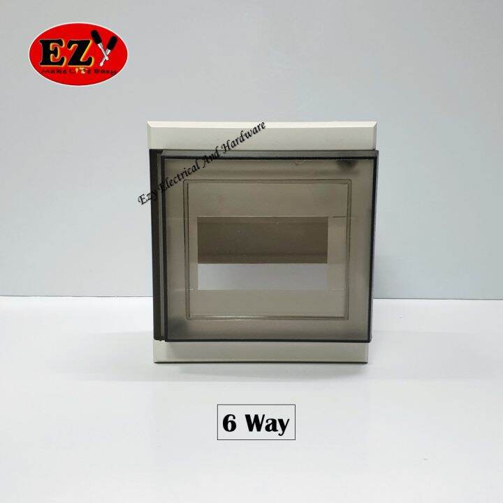 TC DB Box (Distribution Board) PVC 6 Way | Lazada