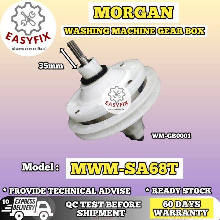 MWM-SA68T MORGAN WASHING MACHINE SEMU-AUTO GEARBOX GEAR BOX MWM SA68T ...