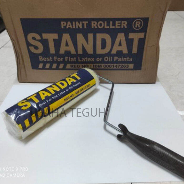Kuas Rol Cat Tembok / Cat Minyak / Paint Roller Standat 9 Inchi ...