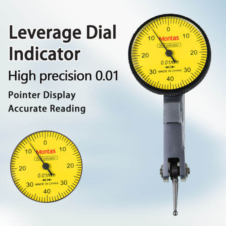 YI CHANG Leverage Dial Indicator Set 0-0.8mm Gauge Precision Magnetic ...