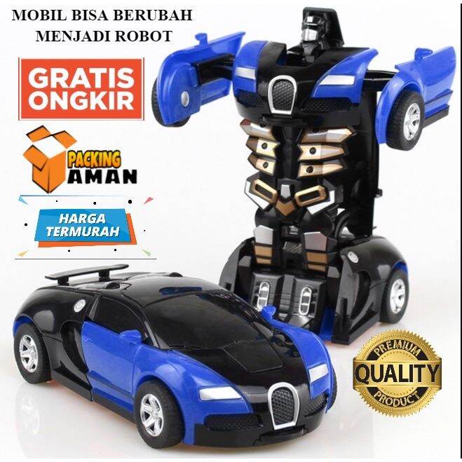 Mainan Anak Mobil Robot Transformmerss Bisa Berubah Menjadi Robot ...
