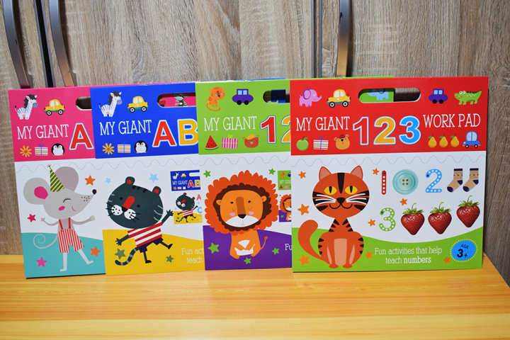 My Giant ABC Alphabet 123 Numbers Activity Pad | Lazada PH