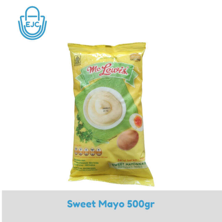 MC LEWIS SWEET MAYONNAISE 500GR / SWEET MAYO MANIS 500GR / SAOS MAYO ...