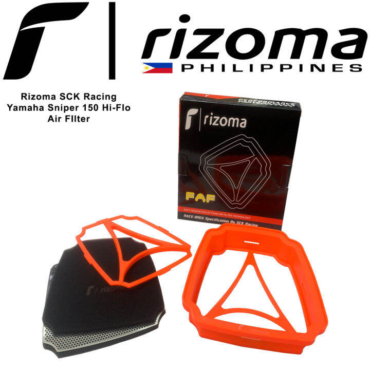 Rizoma SCK Racing Hi-Flow Air Filter For Yamaha Sniper 150/ Sniper 155 ...