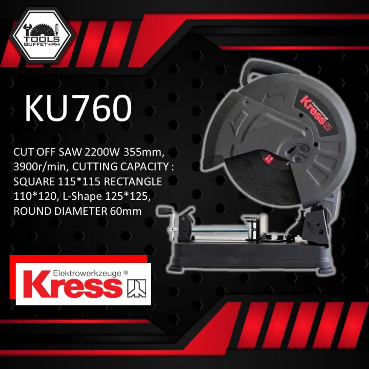 KRESS KU760 CUT OFF MACHINE 2200W | Lazada PH