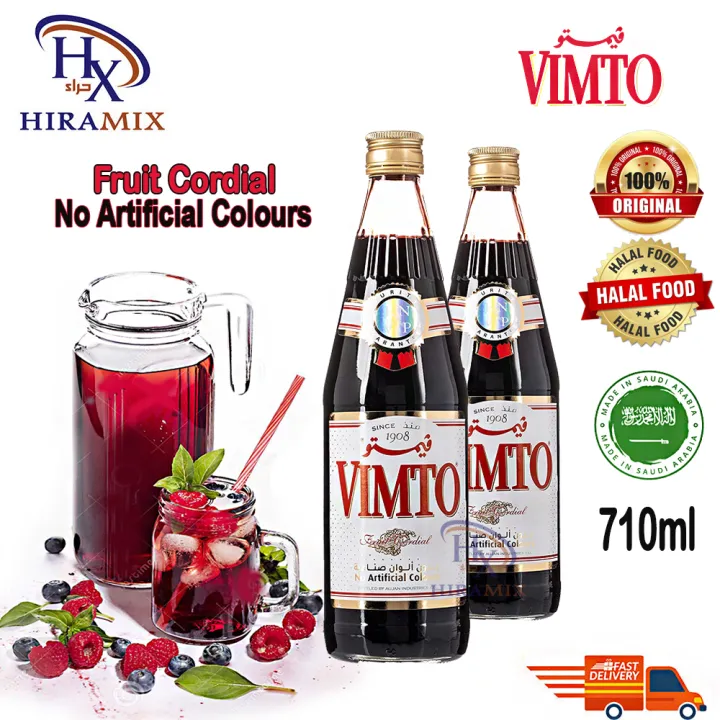 VIMTO Fruit Cordial Vimto Syrup 710ml فيمتو المذاق الأصيل | Lazada
